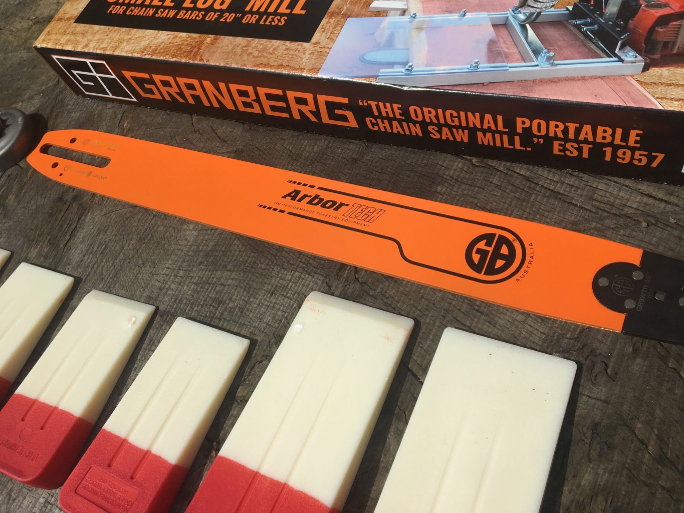 ST-SNHL20-50WR Small Log Mill Lo Pro Conversion Kit 20"(50cm) GB Bar Stihl 026, 027, 028, MS260 ...