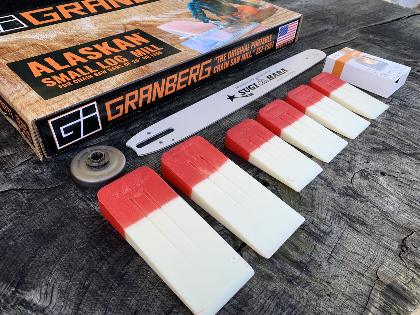 ST-SL-SNHL20-50WR Small Log Mill Lo Pro Conversion Kit GB 20"[50cm] Bar Stihl 024, MS240 3/8 Lo ...