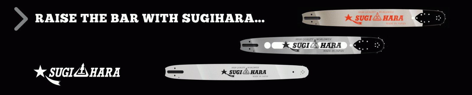 Sugihara Bars at Chainsawbars.co.uk - The Only UK Importer