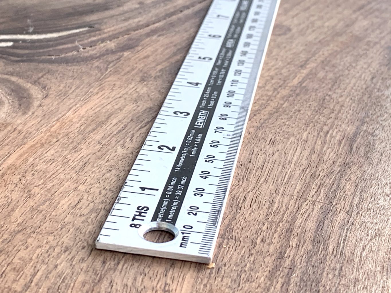 4401 Ruler 300mm Aluminium for Panther Intersect Chainsaw Mill.