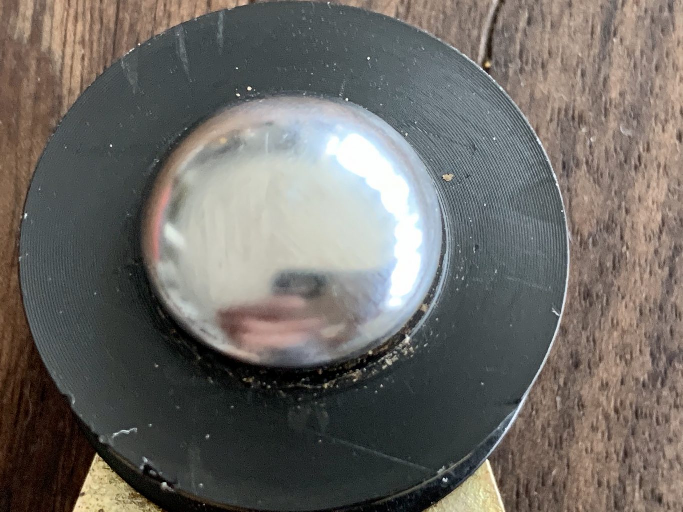 4450 Panther Winch Anchor Starlock Dome Cap - secures black pulley.
